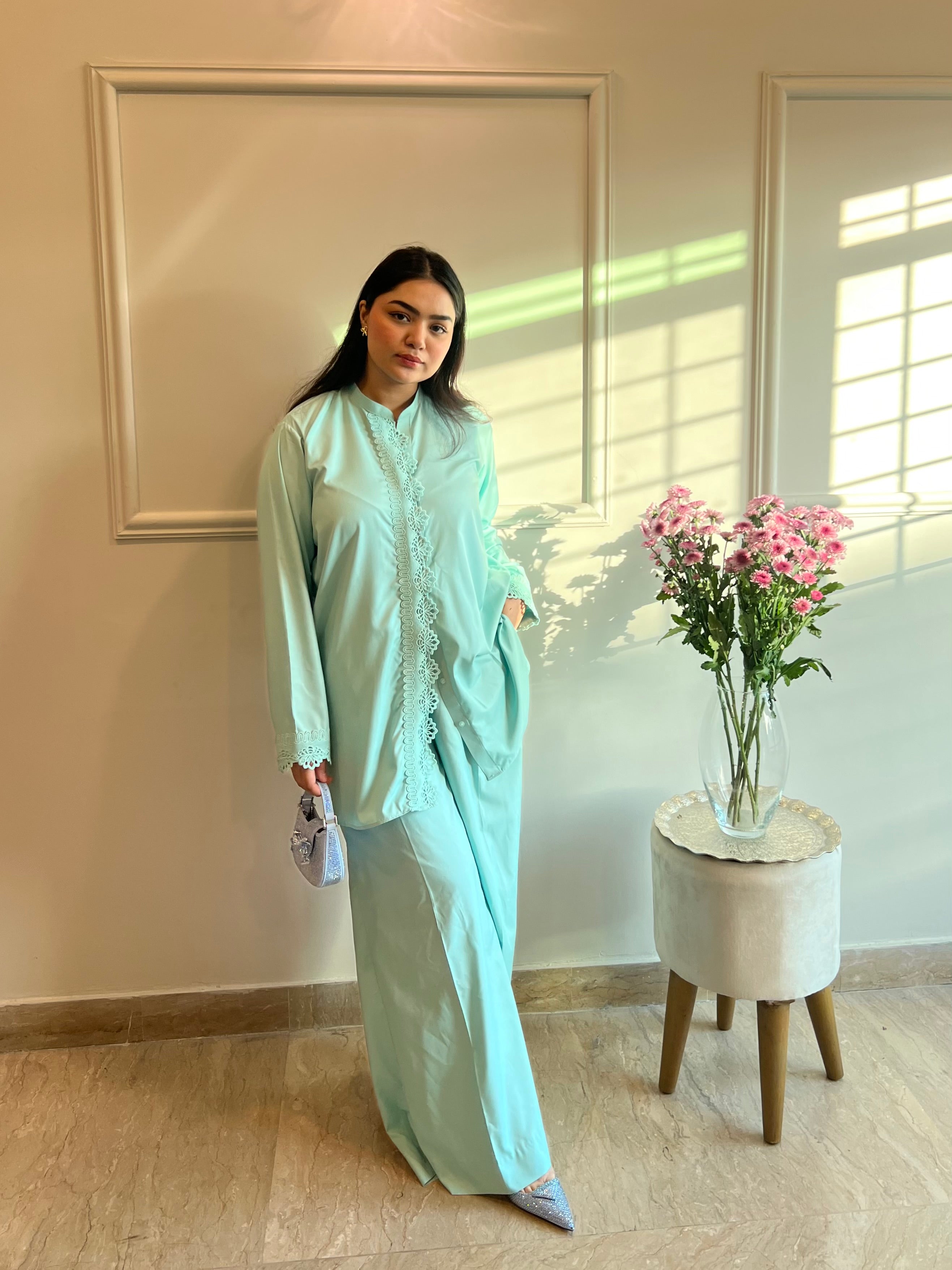 Sage green – Jahaan By Amna